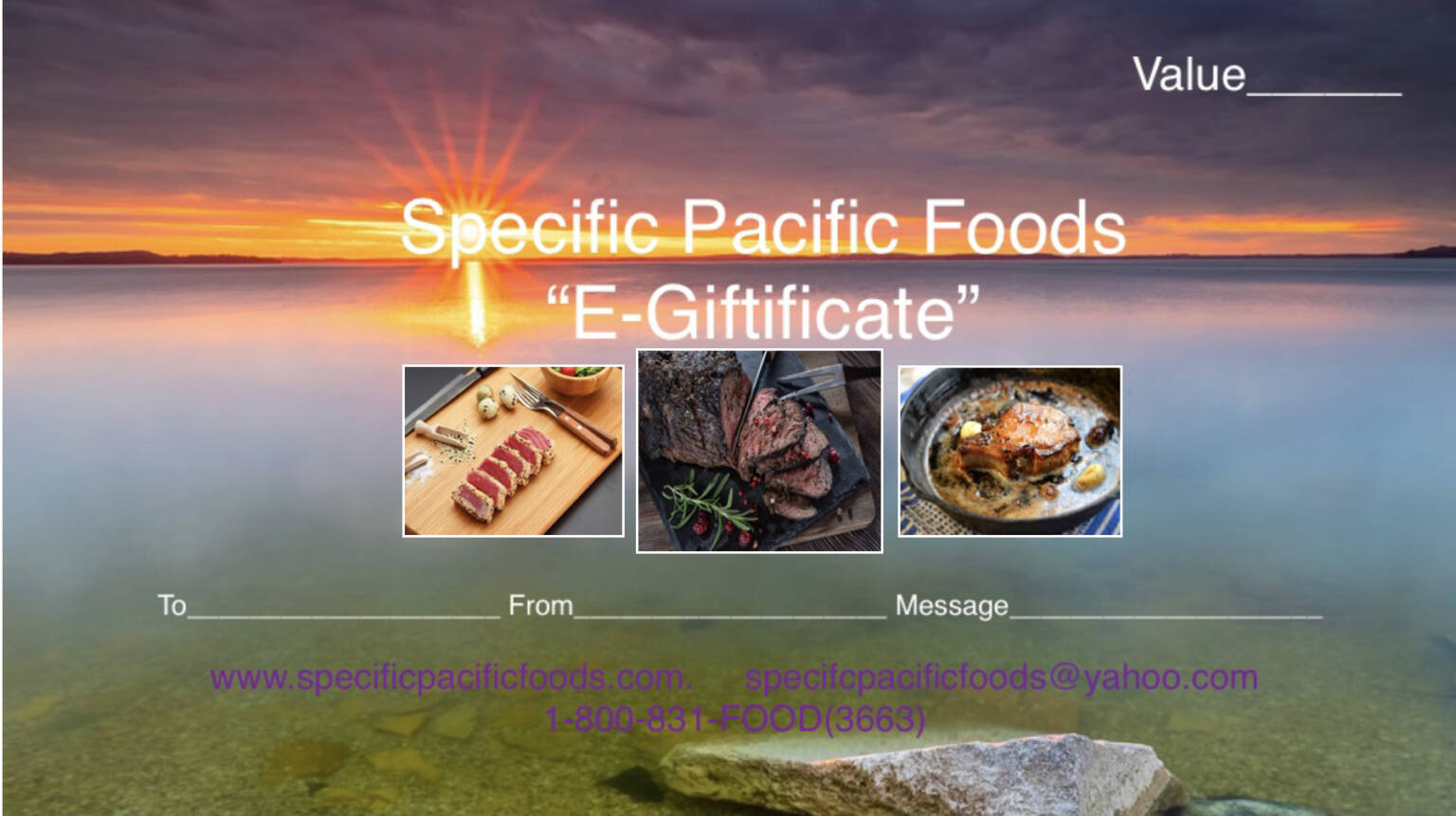 Home - Specific Pacific Foods